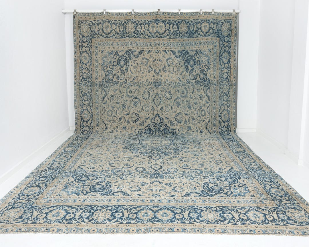 11x16 Vintage Persian Large Rug, 11x16 Large Area Turkish Carpet Rug ...