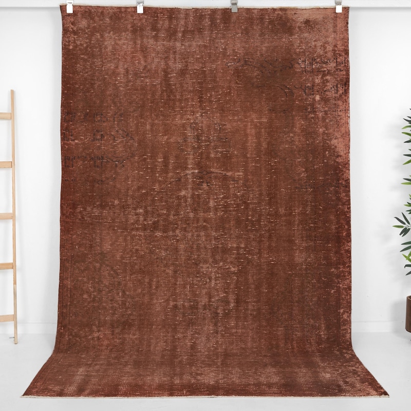 Brown Rug - Etsy