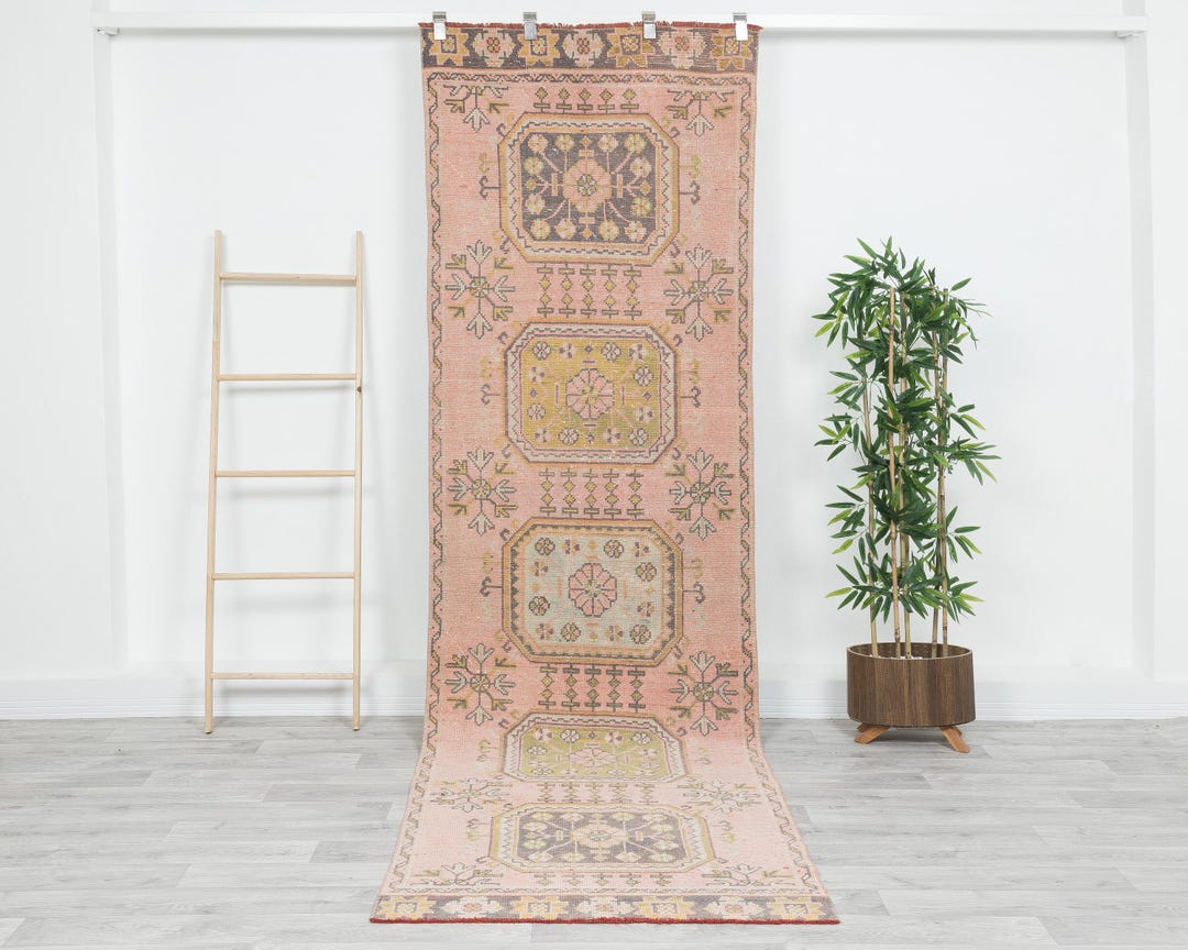 Boho Runner Rug, Rug Runner 3x11, Carpet Runner, Turkish Rug Runner ...