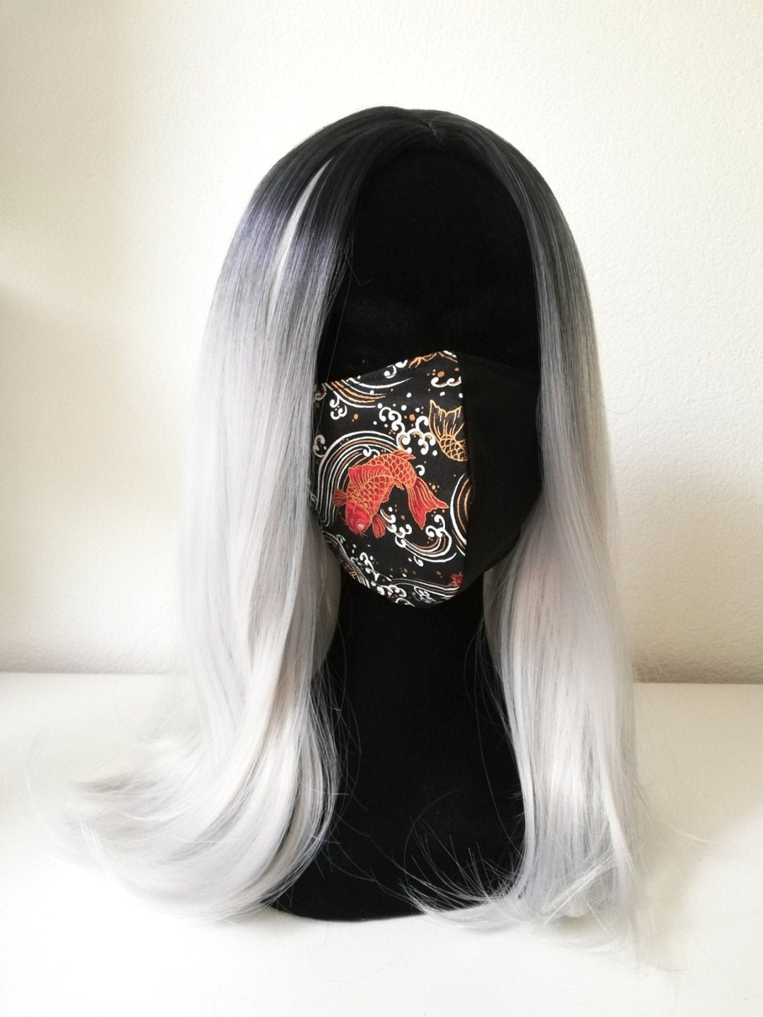 Japanese Koi Mask - Etsy