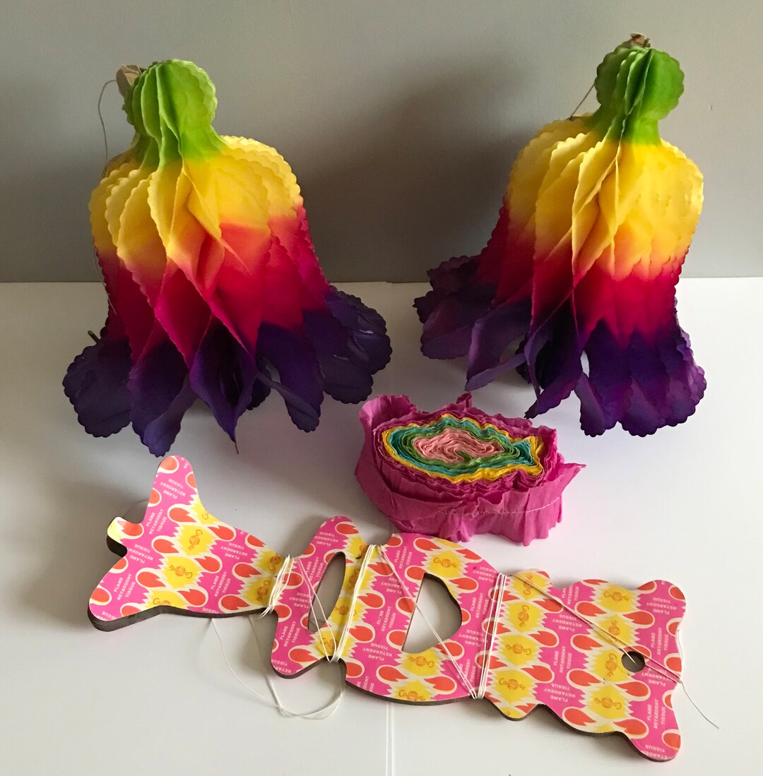 Vintage Paper Christmas Decorations. - Etsy UK