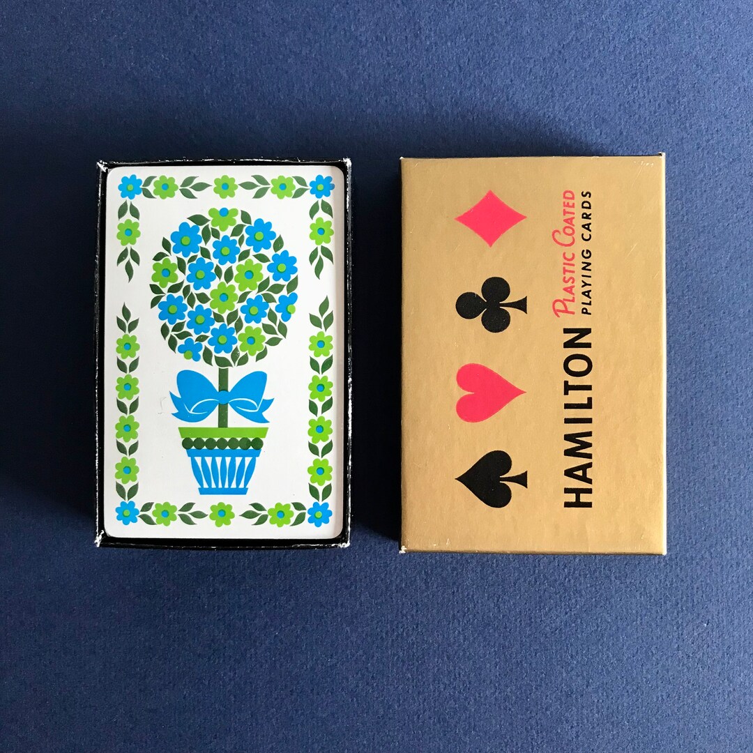 Vintage Hamilton Playing Cards Still Sealed. - Etsy