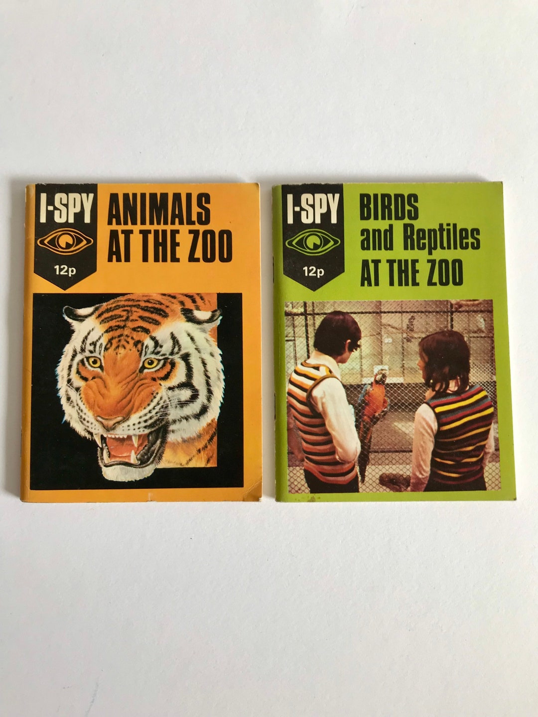 Vintage I Spy Zoo Animal Books. - Etsy