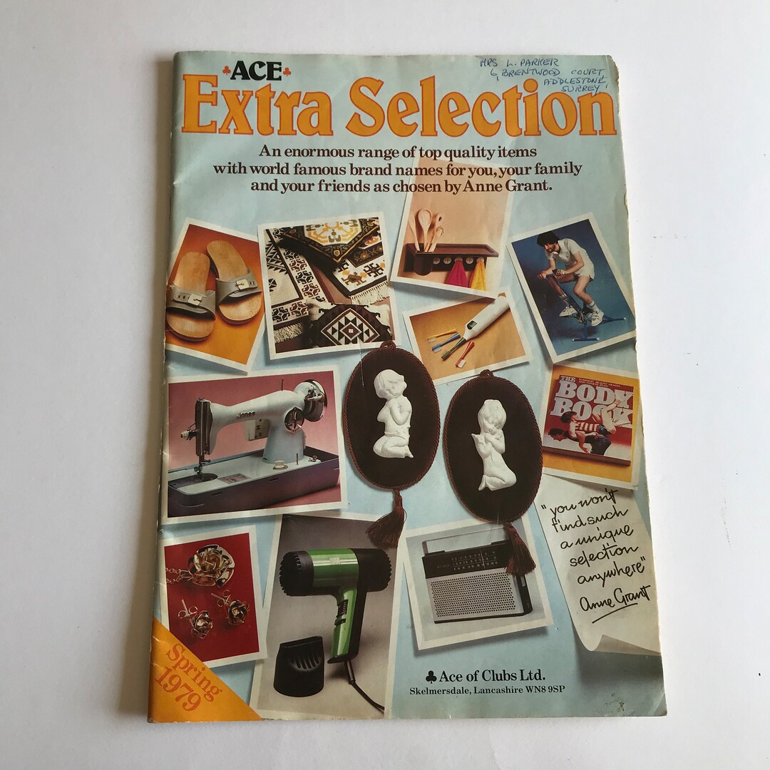 Vintage Gift Catalogue 1970s Ace Extra Selection. - Etsy