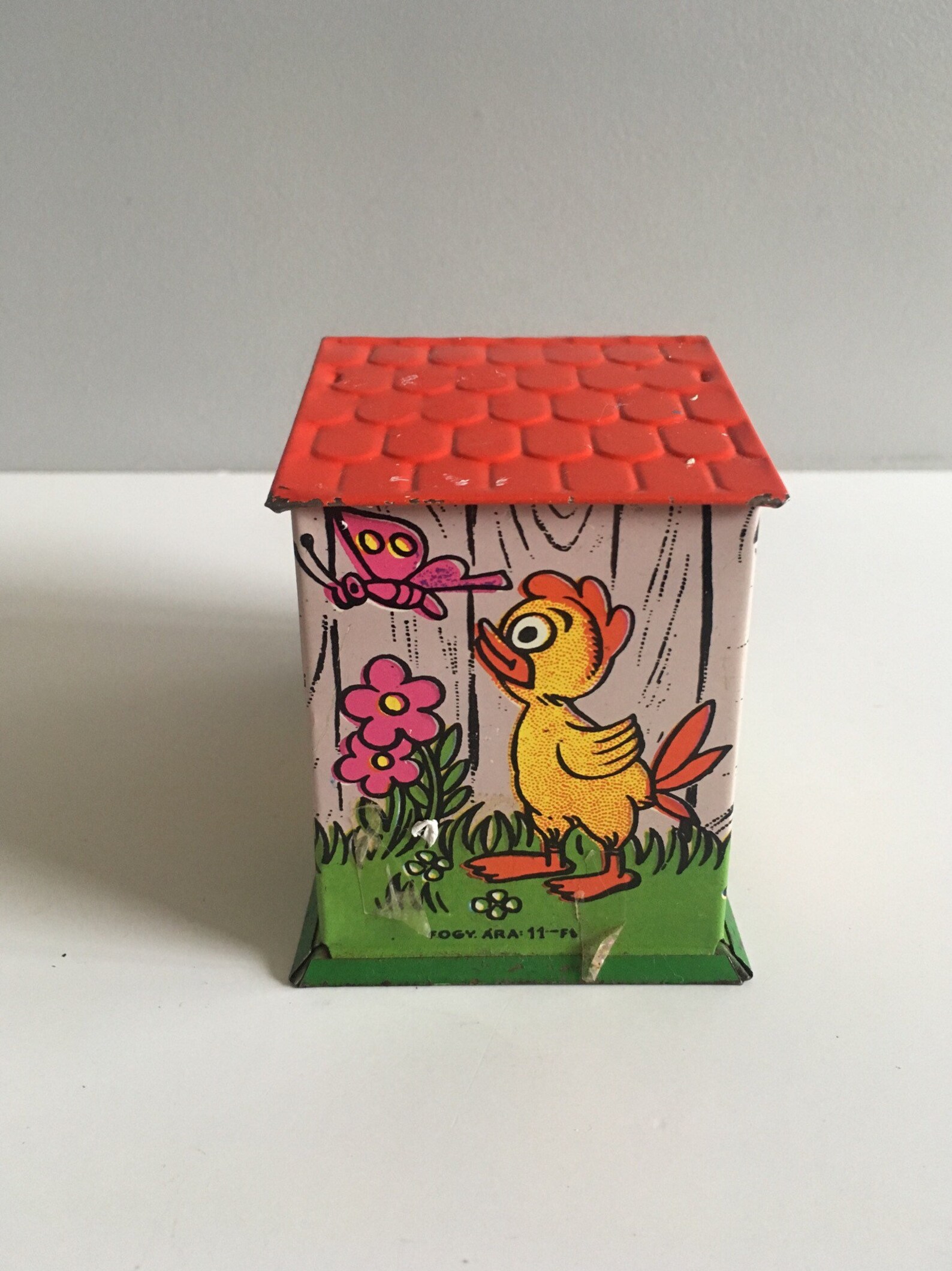 Vintage Litho Tin Toy Money Box Made in Budapest. | Etsy