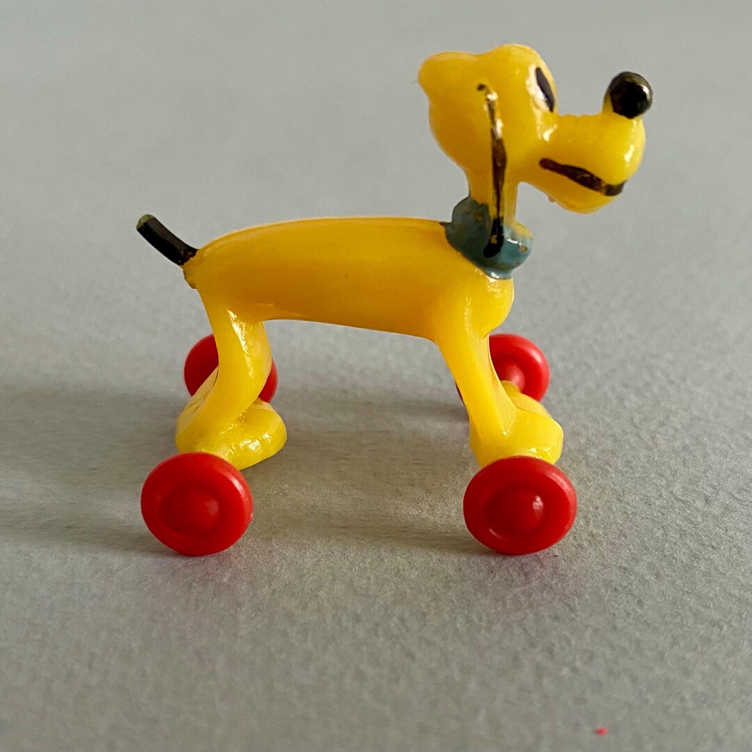 Vintage Marx Disney Pluto Fun on Wheels Figure. - Etsy
