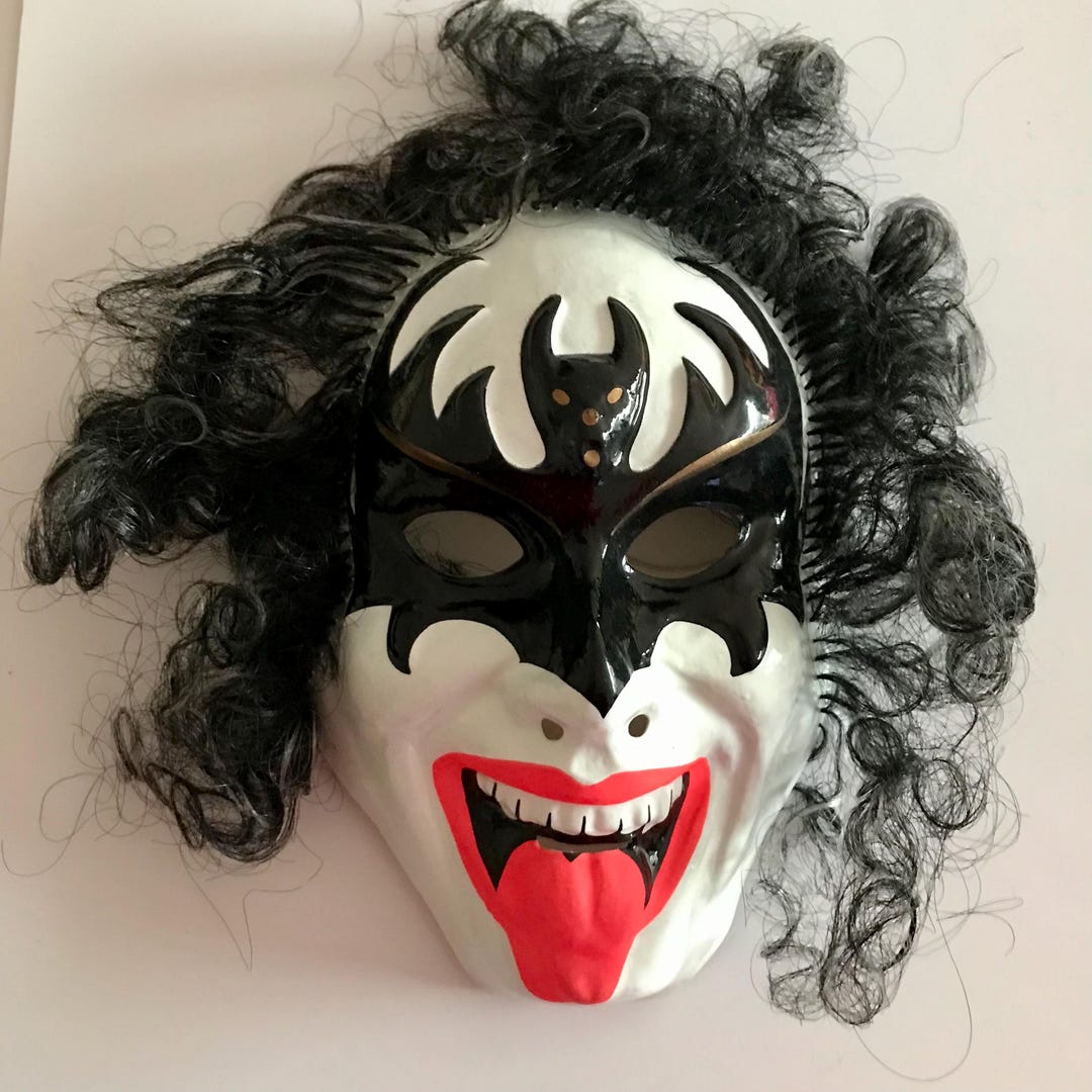 Vintage Gene Simmons Kiss Mask. - Etsy
