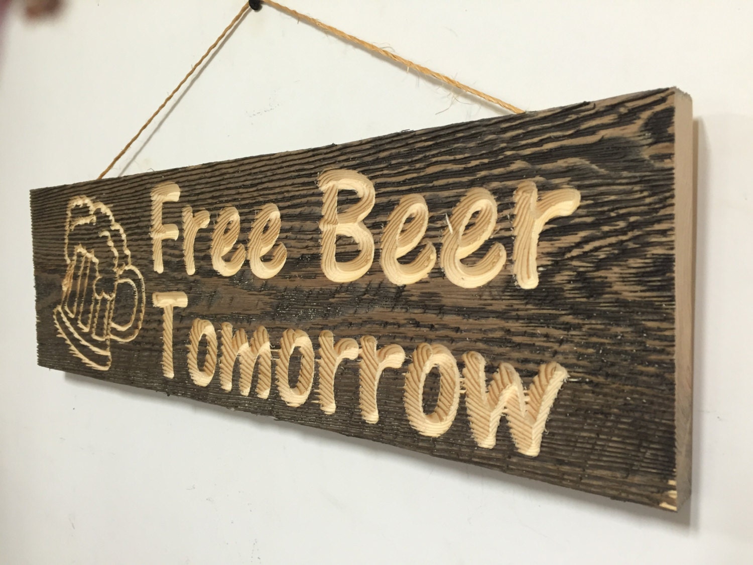 Free beer tomorrow | Etsy