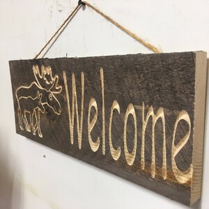 Welcome Moose - Etsy