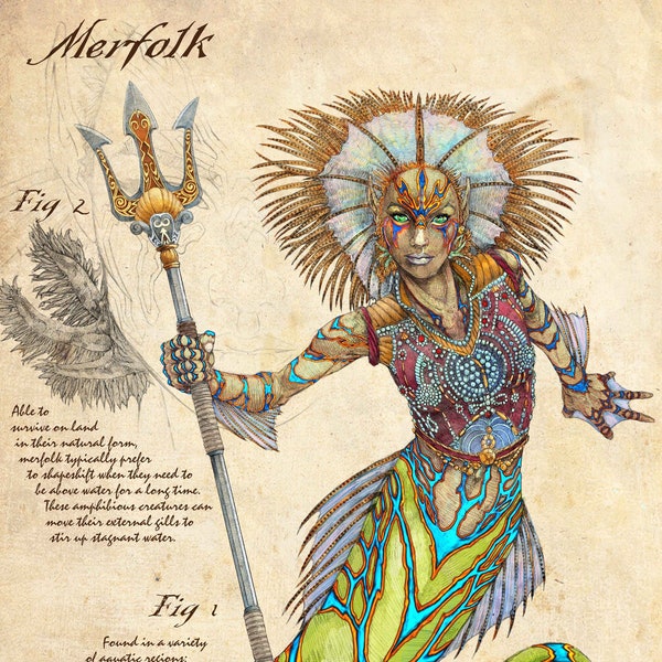 Merfolk - Etsy