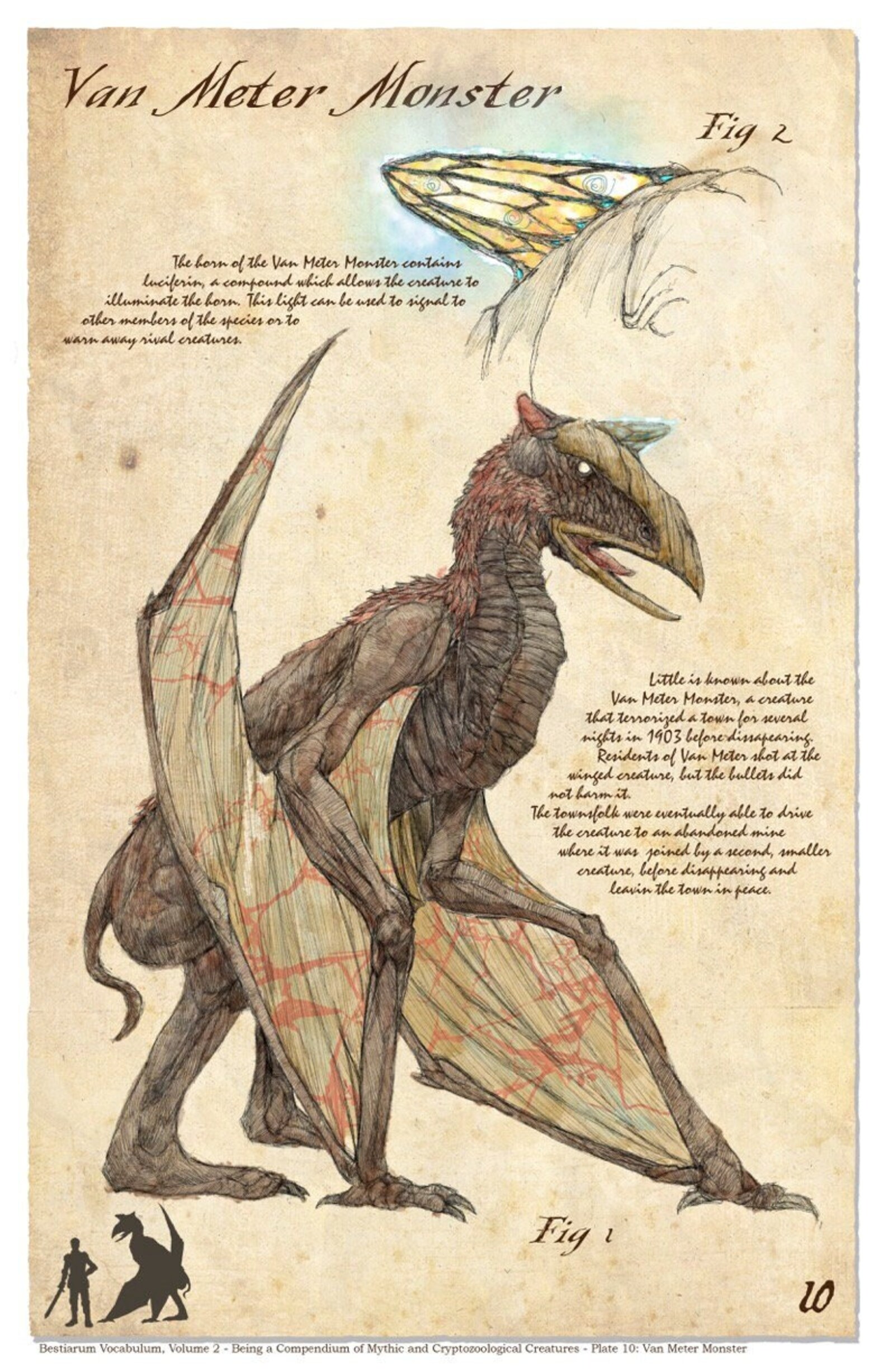 Van Meter Monster Naturalist Plate - Etsy