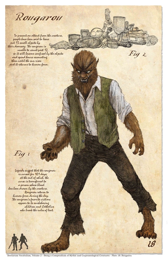 Rougarou Naturalist Place - Etsy