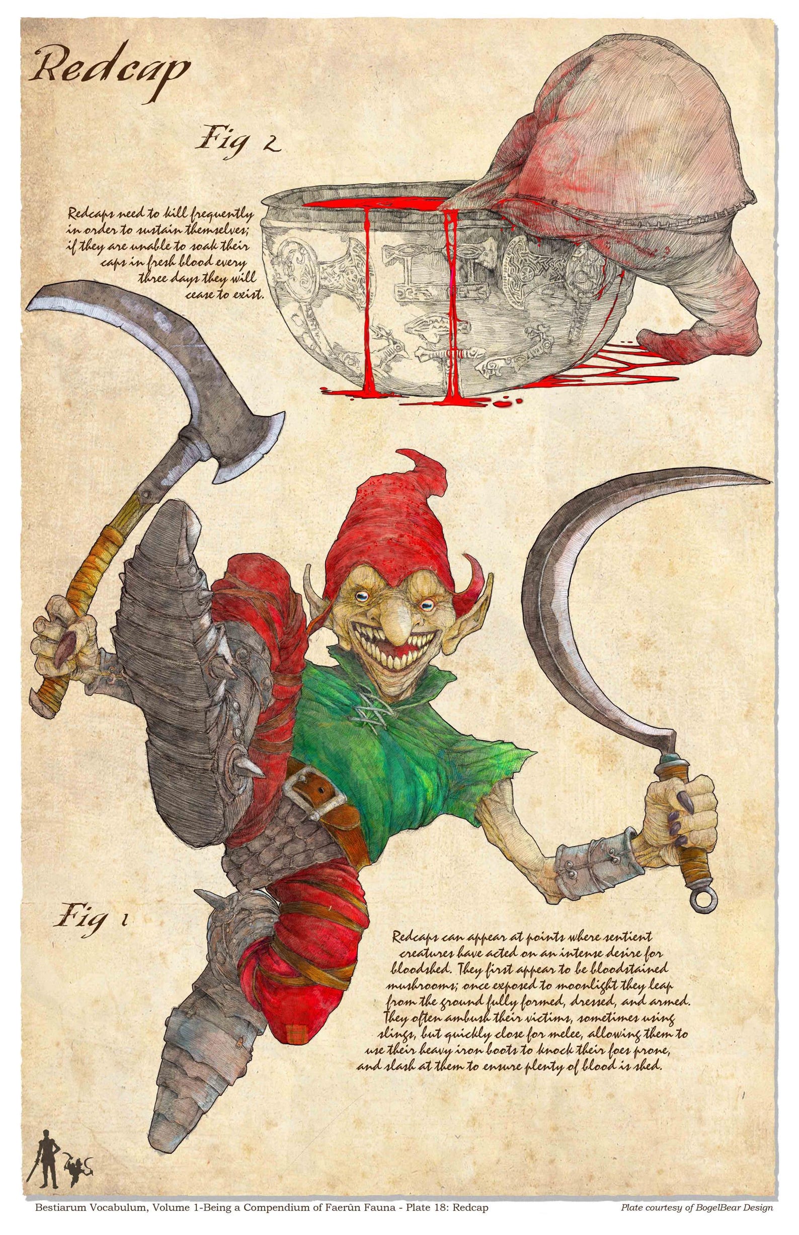 Redcap — Bestiarum Vocabulum, Volume 1–being a Compendium of Faerûn ...