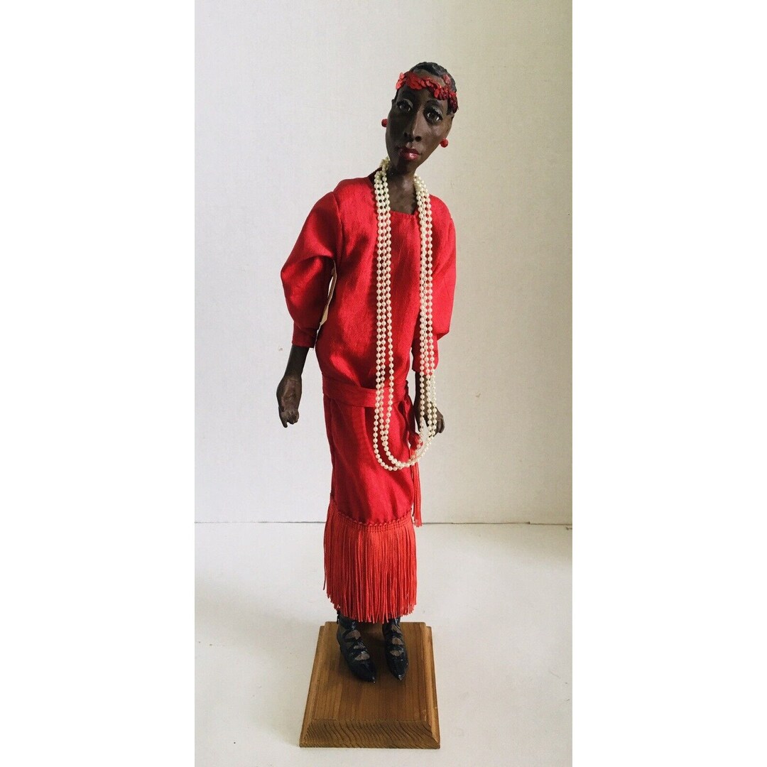 Vintage Daddy Long Legs Babe Bouchard Doll With Stand Kvk 1991 Etsy