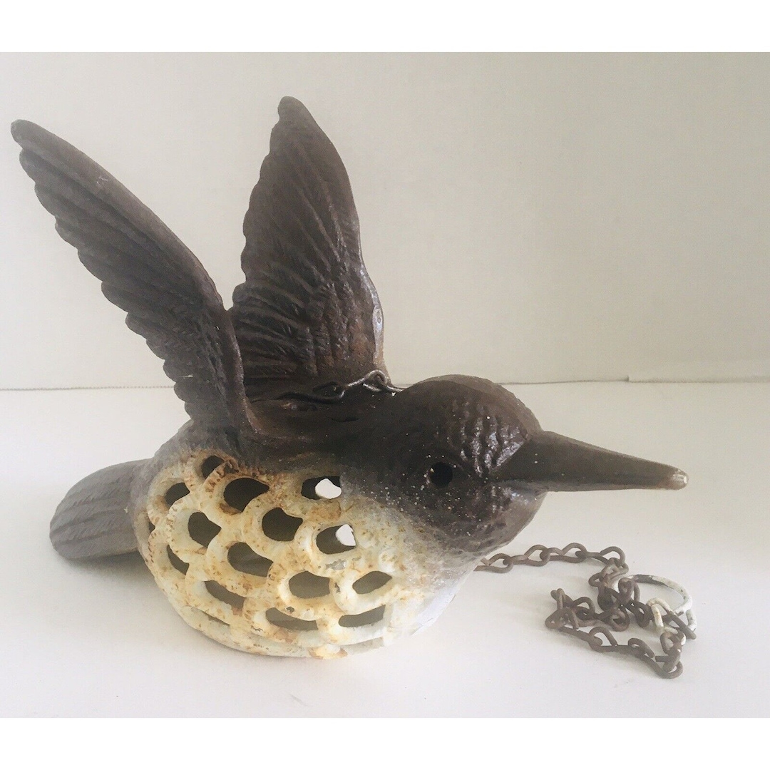 New Debco 2000 Hummingbird Large Scale Cast Iron Garden Decor - Etsy