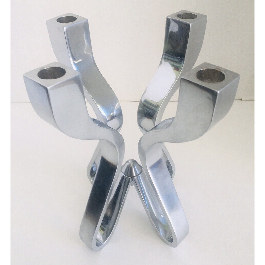 Chorus Candelabra by Karim Rashid for Umbra Die Cast Zinc - Etsy