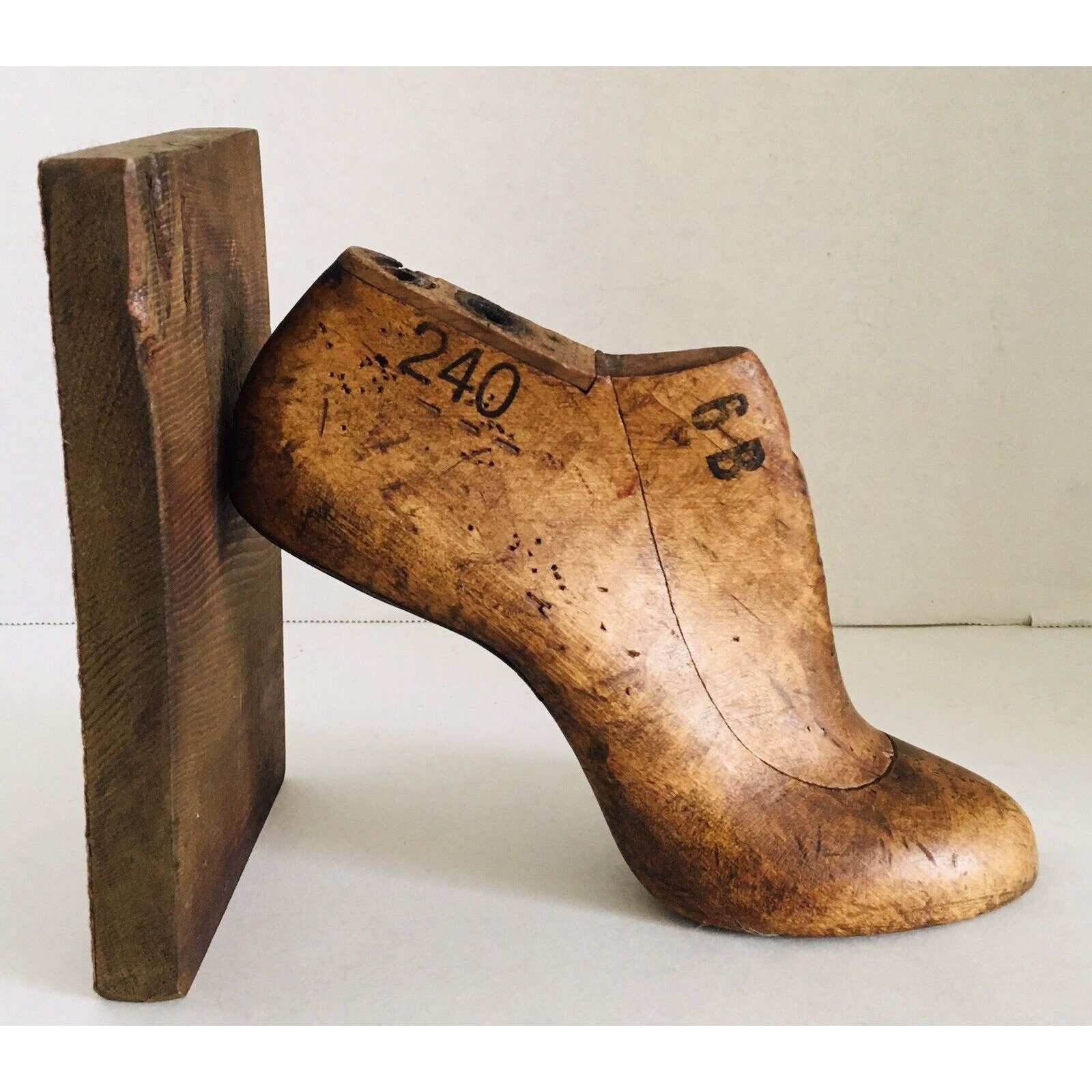 Vintage Western & Co Cobbler's Carved Wood Shoe Mold - Etsy