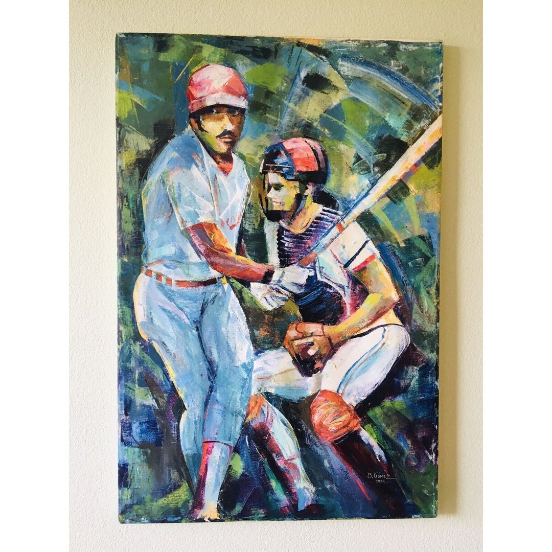Benigno Gomez Master Honduran Artist Original Acrylic Painting Unframed ...