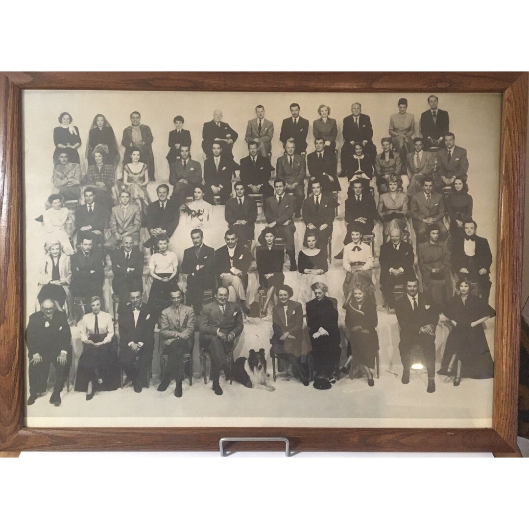 MGM Studios Print of Photo of Contract Actors 1948-1949 With - Etsy
