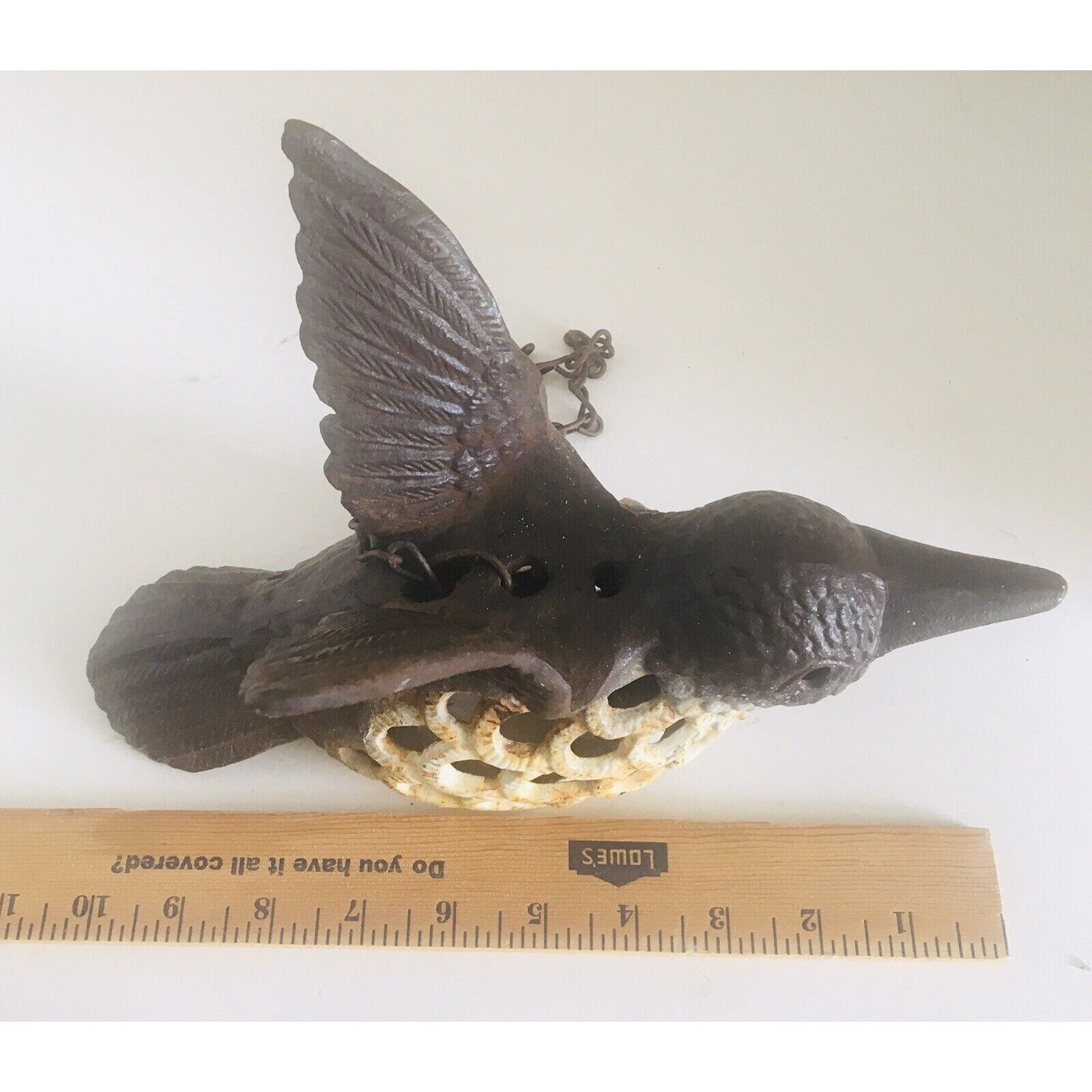 New Debco 2000 Hummingbird Large Scale Cast Iron Garden Decor - Etsy