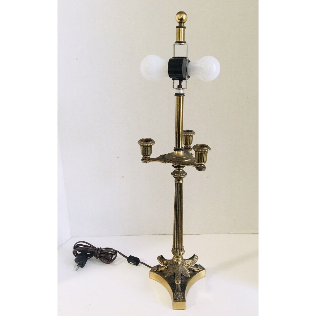 Vintage 3 Frog Leg 2 Bulb Converted Candle Holder to Lamp 23.5" - Etsy