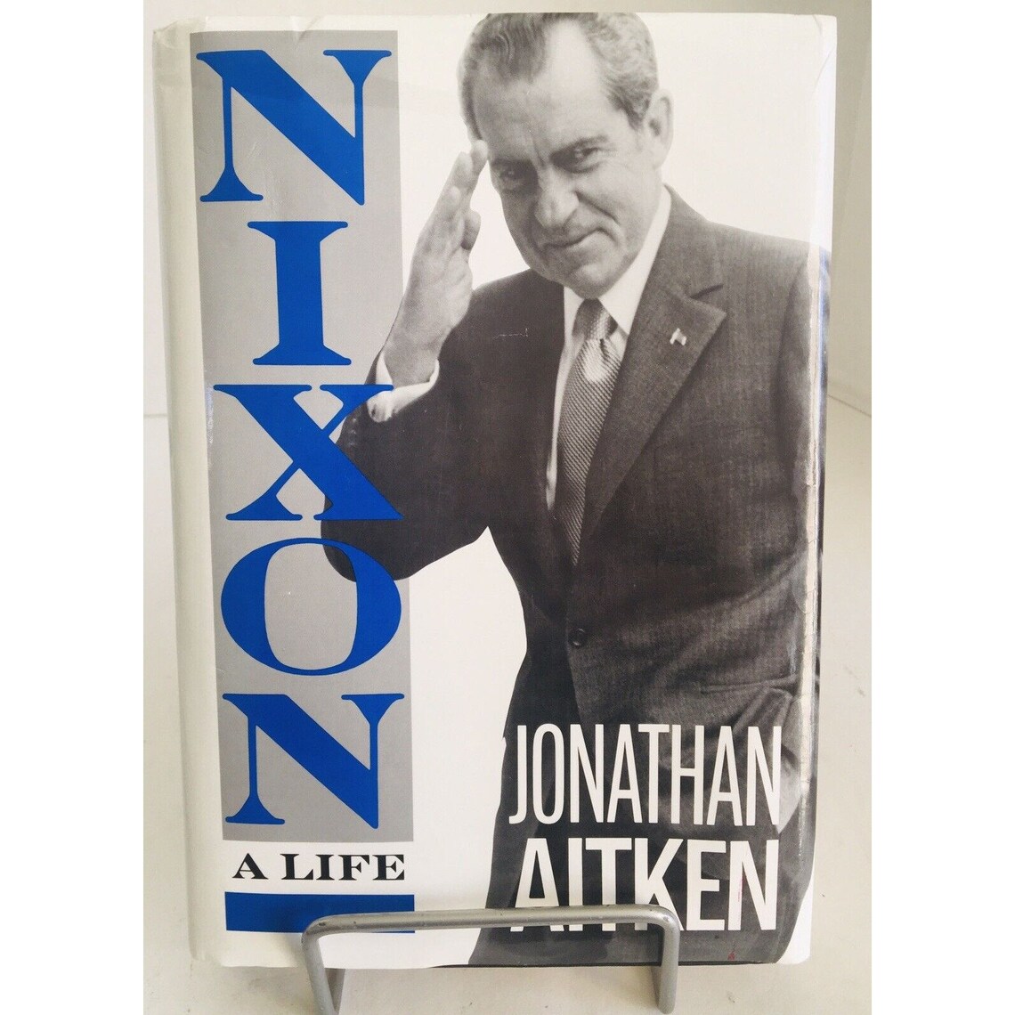 Nixon A Life - Jonathan Aitken Signed by Author Hardcover Book 1993 - Etsy