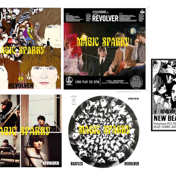 Beatles Revolver Album Poster - Etsy