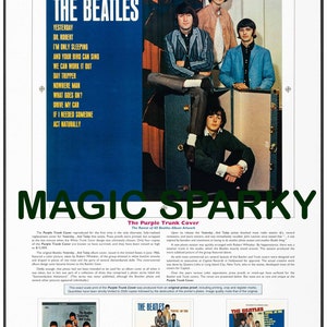 Beatles Butcher Cover Memorabilia Set 11 Items! Clear Lennon Butcher ...