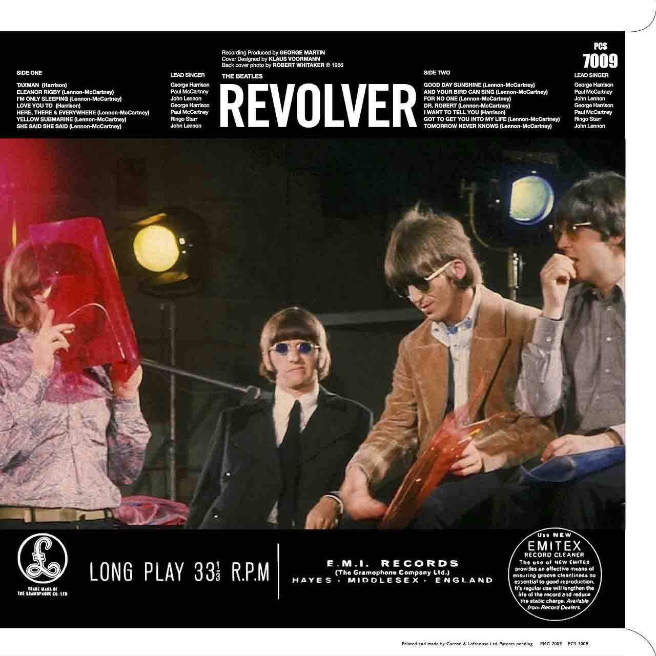 Beatles Ultra Rare Alternate COLOR Revolver 1966 Colour Cover LP Vinyl ...