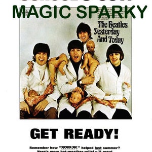 Beatles Butcher Cover Memorabilia Set 11 Items! Clear Lennon Butcher ...