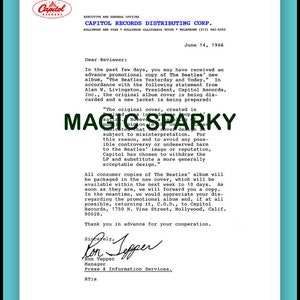 Beatles Butcher Cover Memorabilia Set 11 Items! Clear Lennon Butcher ...