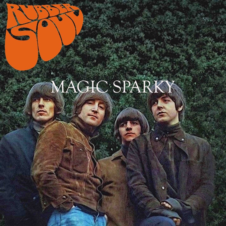 Beatles Rare Udistorted Cover Signed Rubber Soul Version Artwork Cover ...