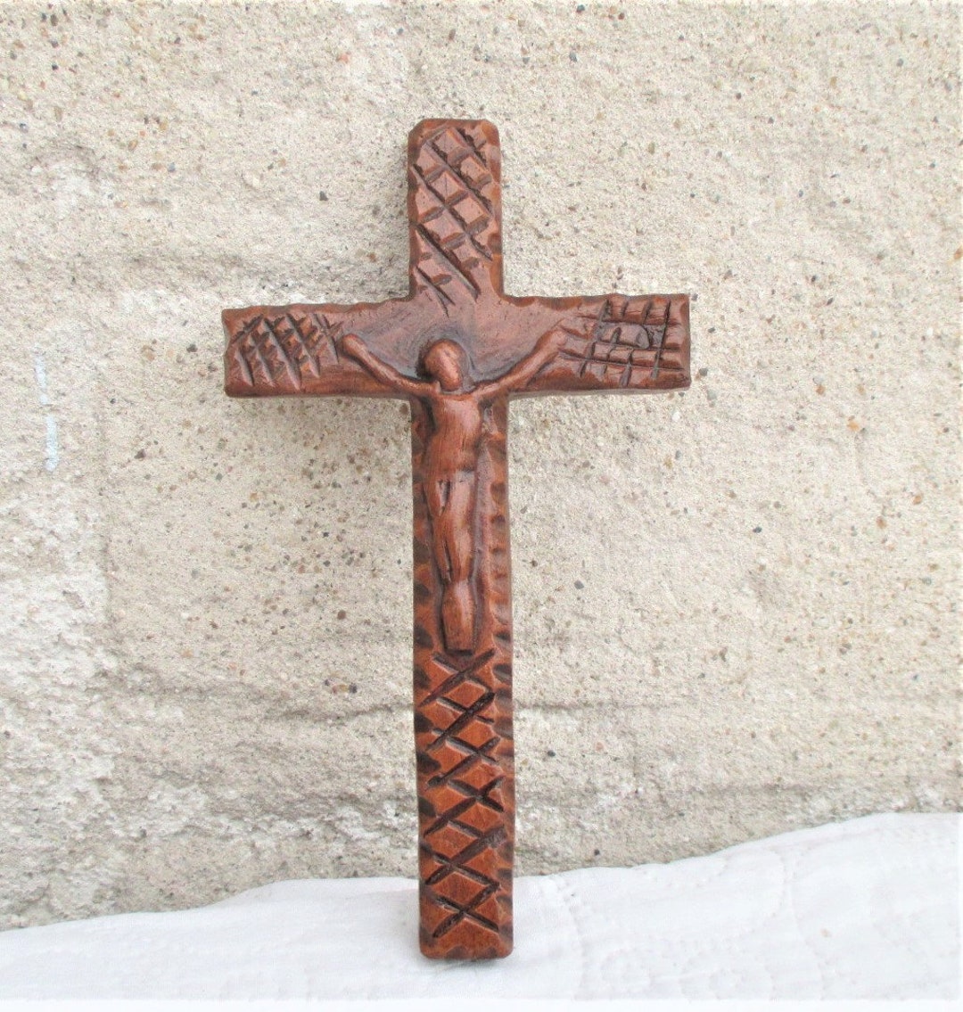 Vintage French Cross, vintage crucifixes, religious articles, spiritual ...