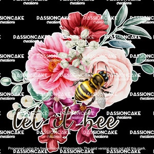 Let It Bee - "print & Cut" SVG PNG - Digital Download - Bee, Beatles ...