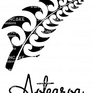 Koru Fern Aotearoa X2 NZ Design SVG PNG - Digital Download - New ...
