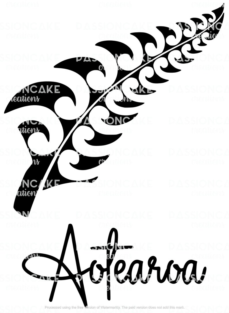 Koru Fern Aotearoa X2 NZ Design SVG PNG - Digital Download - New ...