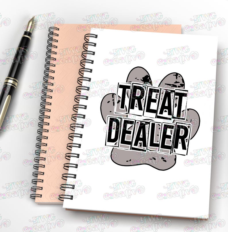 Treat Dealer, Distressed Paw Print SVG PNG - Digital Download - New ...