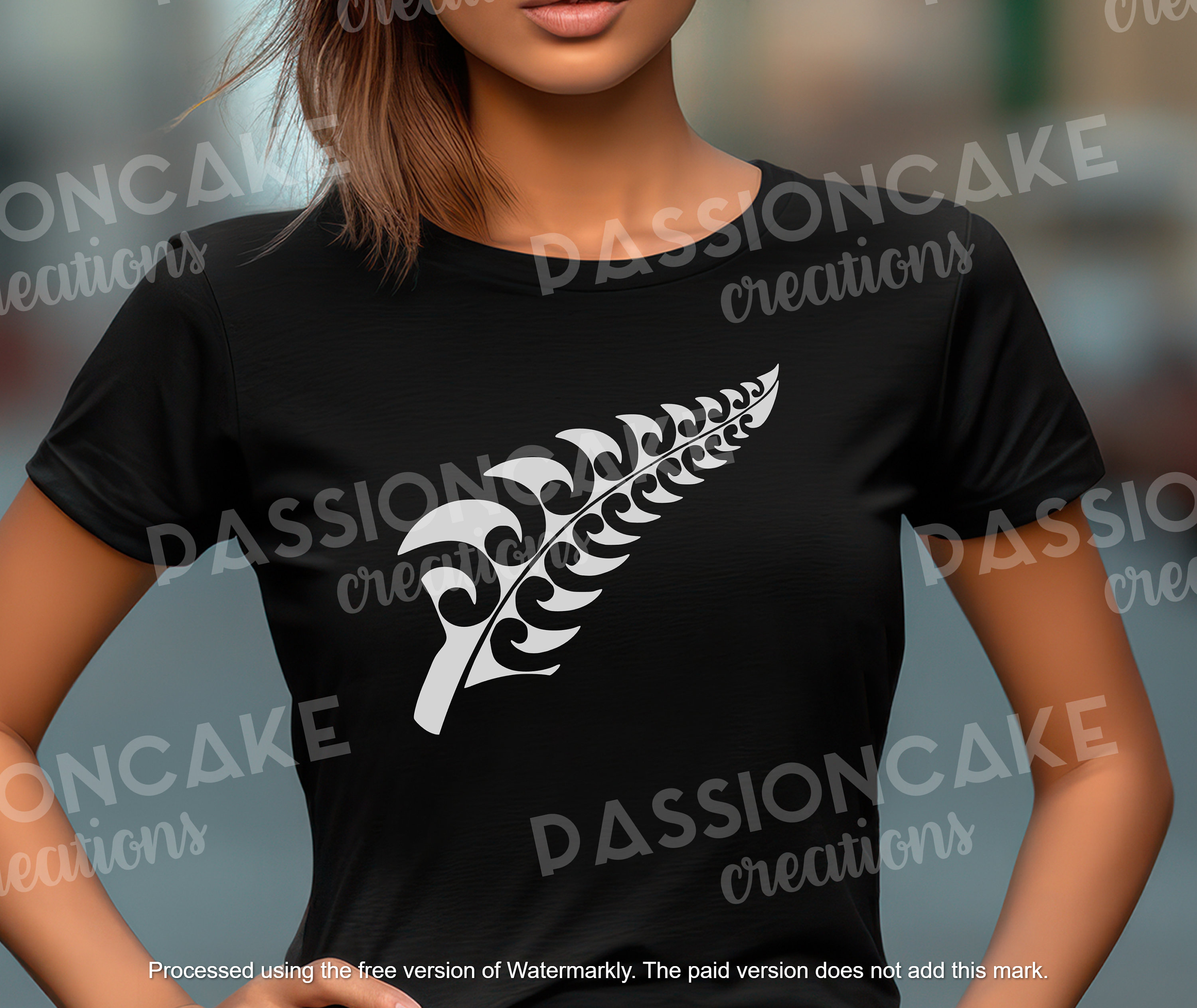 Aotearoa Koru Fern NZ Design SVG PNG Digital Download New Zealand ...