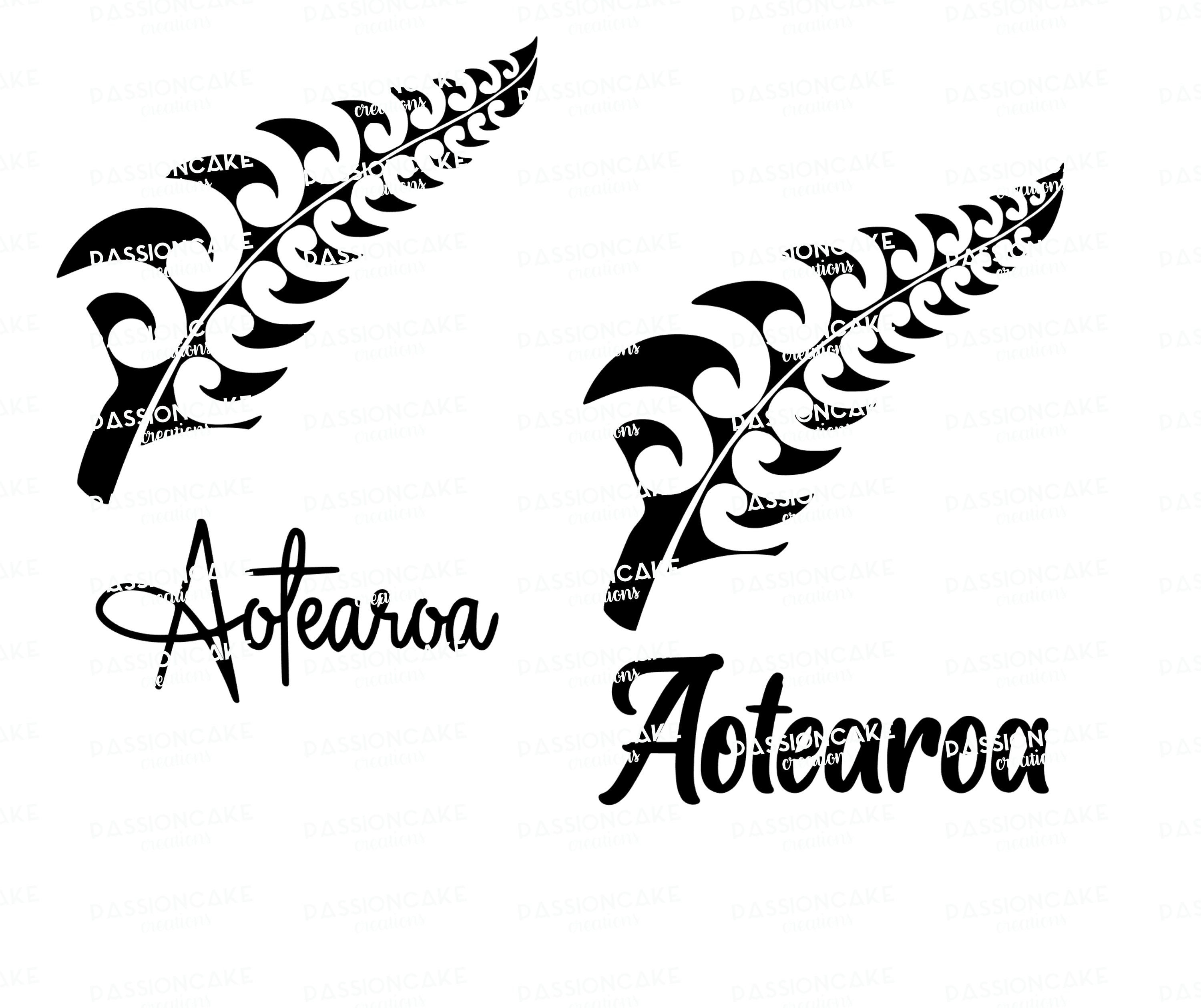 Koru Farnkraut Tattoos Maori Tattoo Motiv Mit Kühnen Koru Spiralen,
