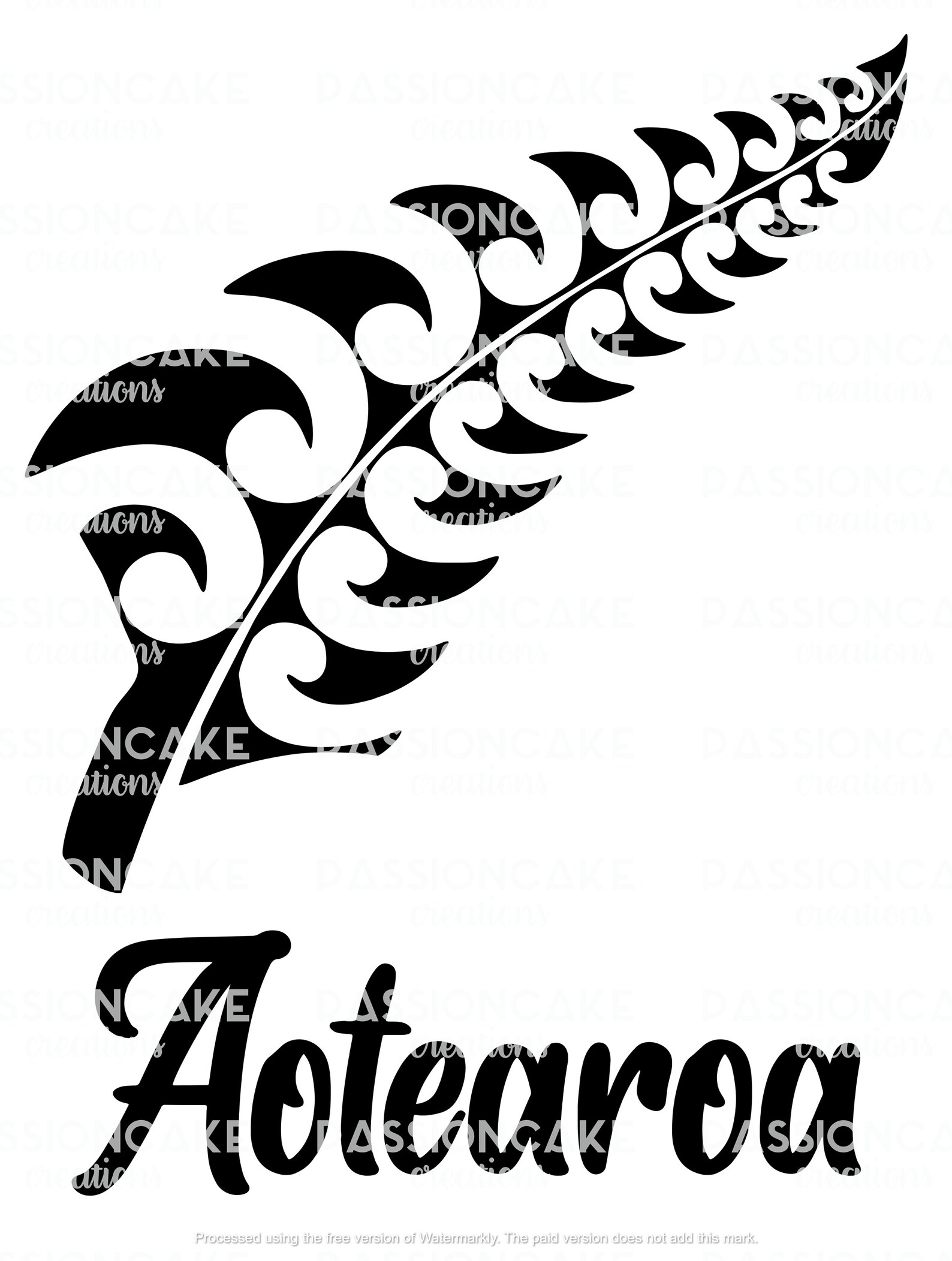 Koru Fern Aotearoa X2 NZ Design SVG PNG - Digital Download - New ...