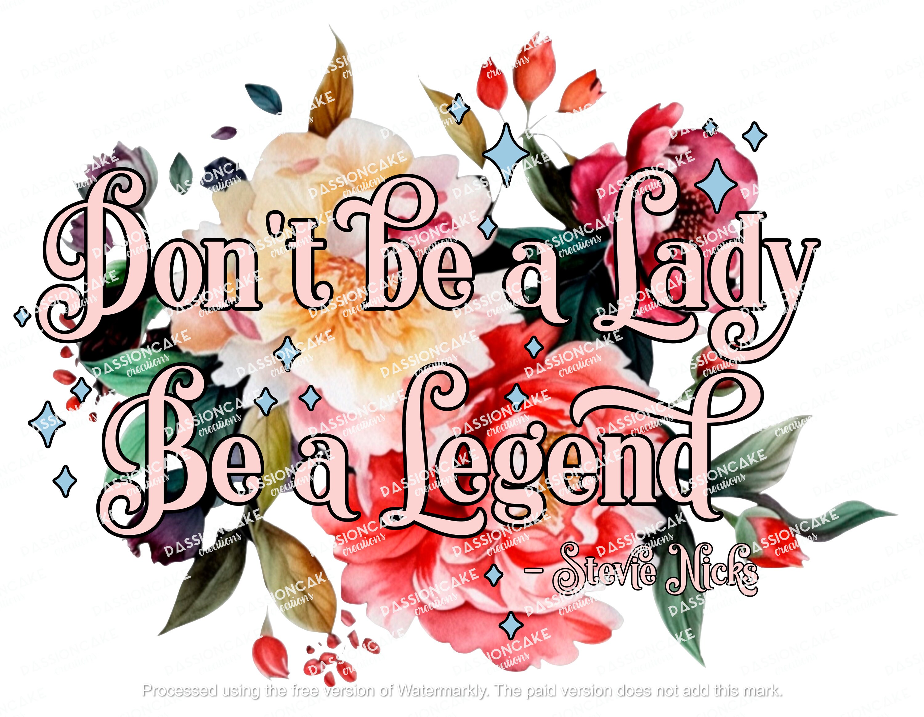 Stevie Nicks Quote - Print & Cut SVG PNG - Digital Download - Stevie ...