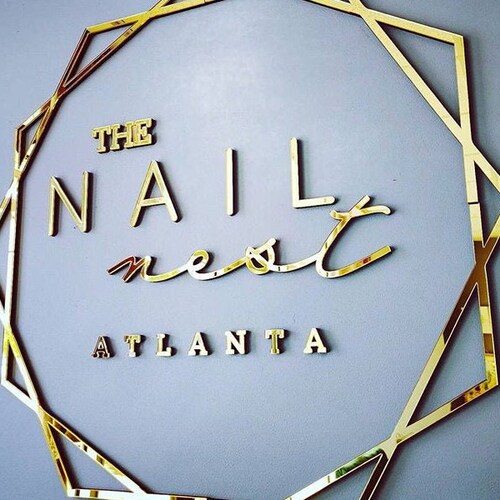 Acrylic Business Logo Wall Standoff Sign Floating Office - Etsy