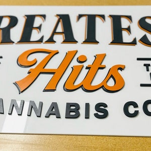 Custom Laser Cut 3D Layered Logo Sign on Acrylic With Stand Offs ...