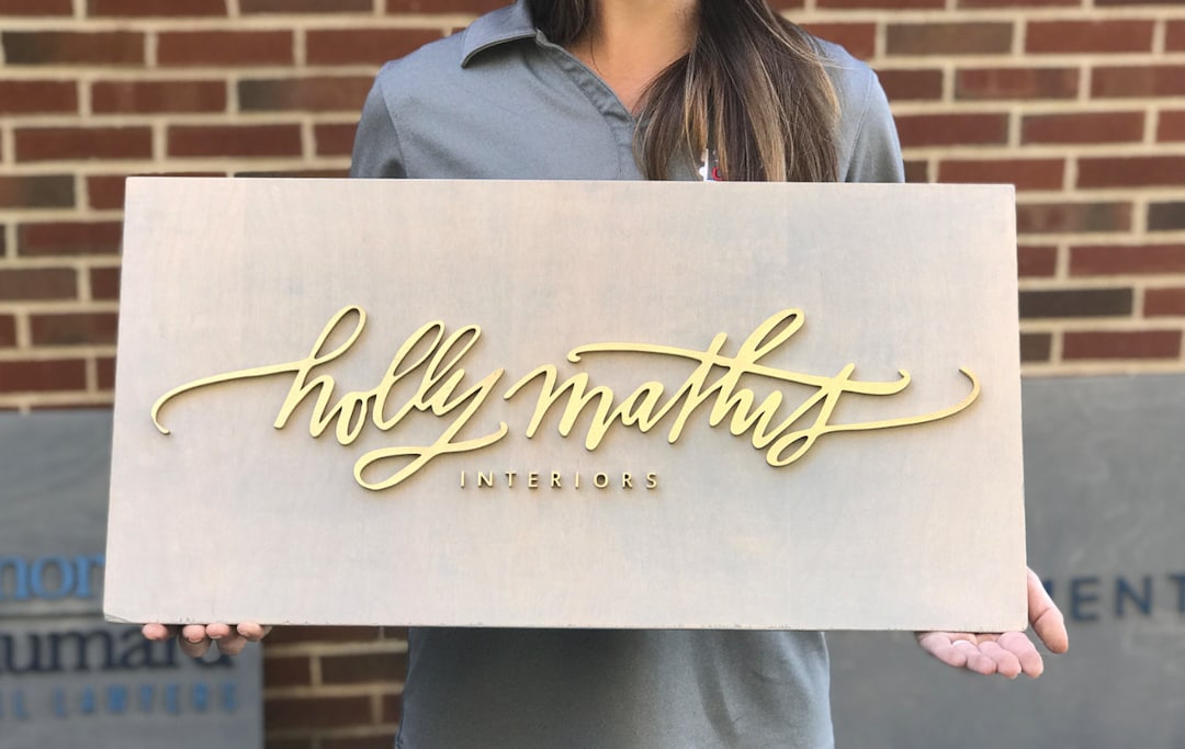 Custom Wood Laser Cut Logo Signage for Business | Raised 3d Totally ...