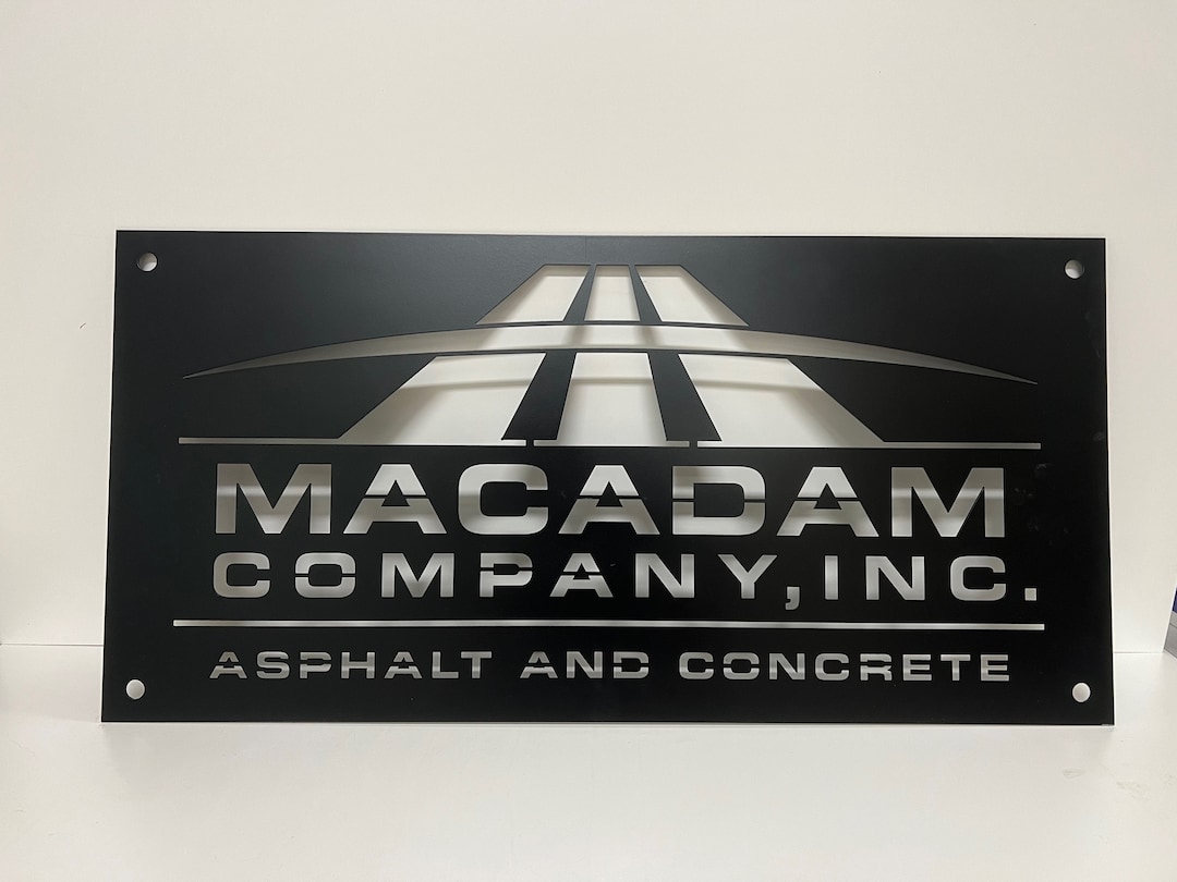 Custom Laser Cut Metal Business Sign: Farmhouse Decor - Etsy