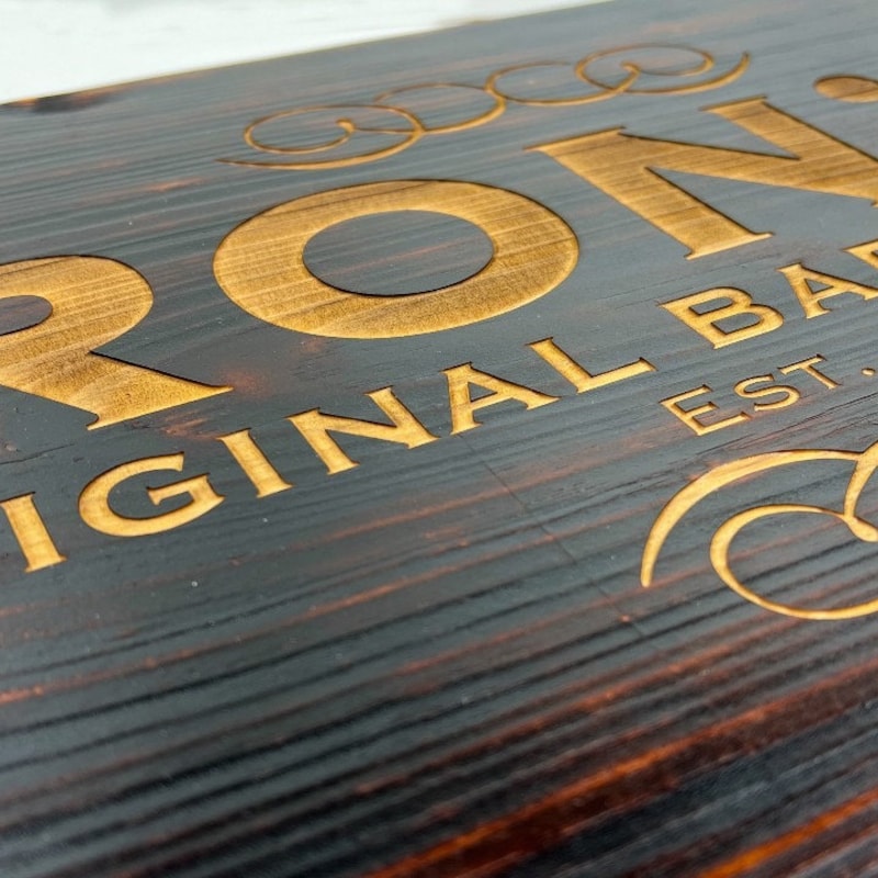 Wood Burned Sign - Etsy