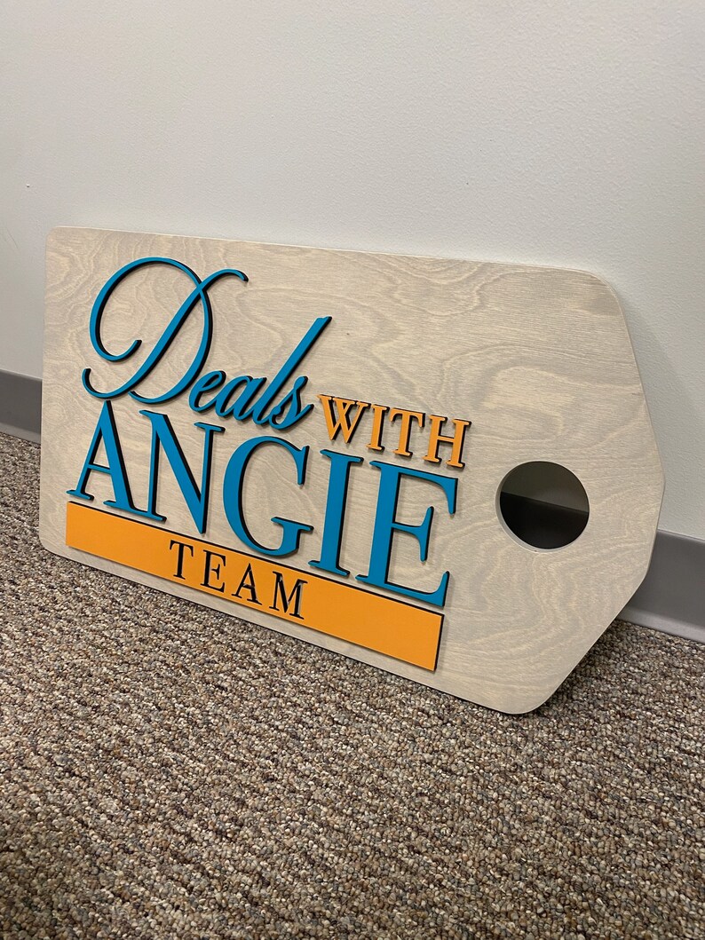 Custom Shape Sign Laser Cut Logo Sign With Raised 3D Design - Etsy