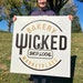 Double Sided Outdoor Business Sign: Custom 3D Acrylic Logo - Etsy