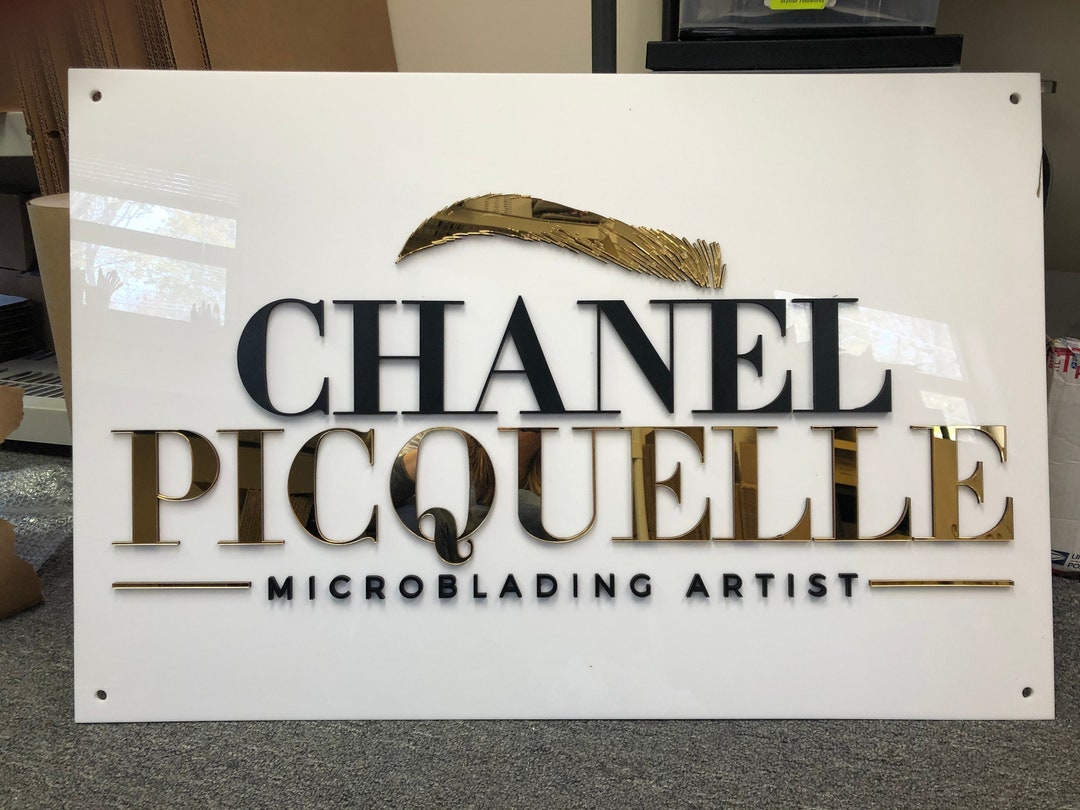 Storefront Sign - Custom Sign for Storefront - Outdoor Front of Store ...