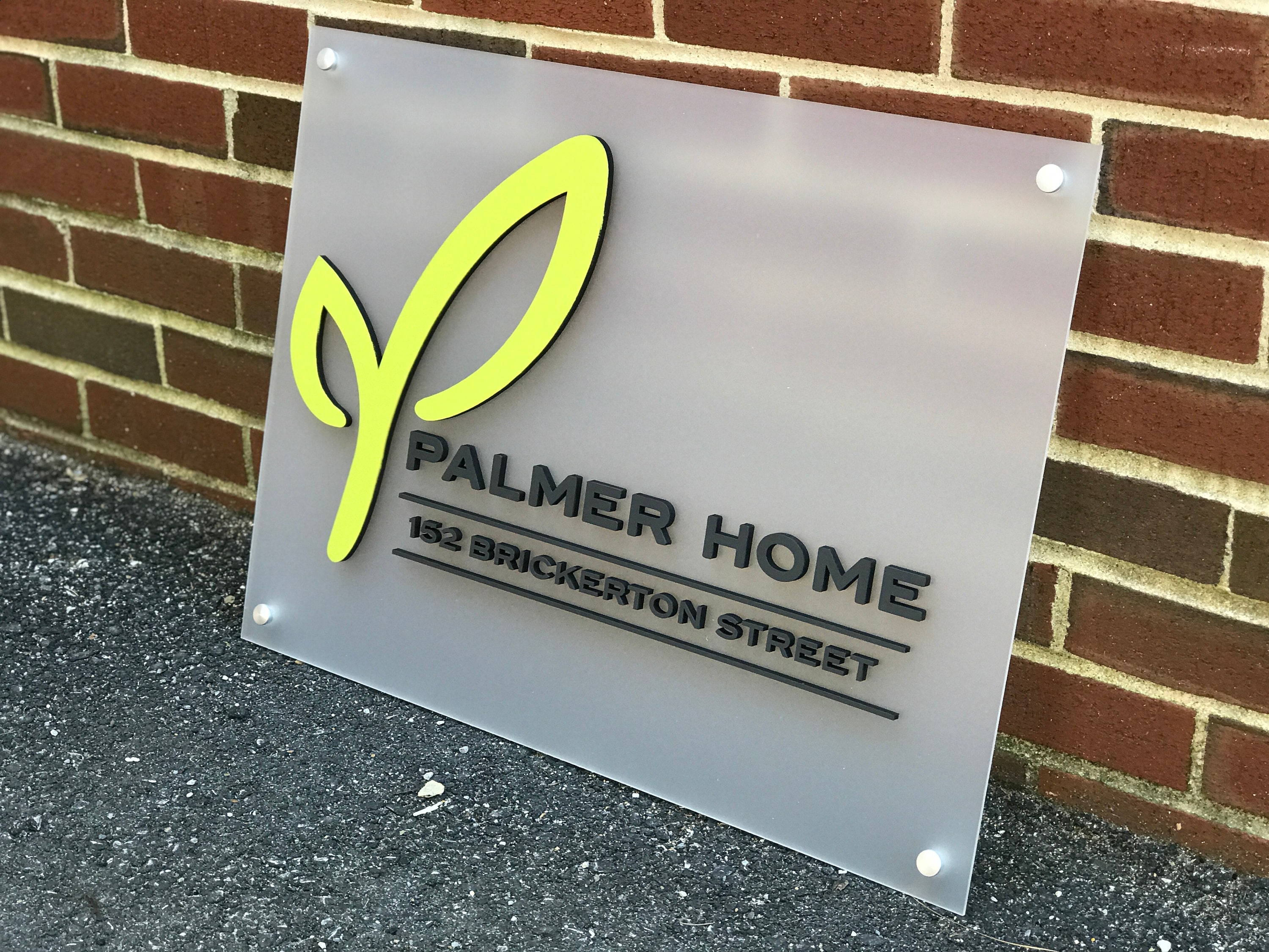 Custom Laser Cut 3D Layered Logo Sign on Clear Acrylic with | Etsy